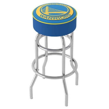 Trademark Gameroom NBA NBA Logo with All Teams Bar Stool with Back Rest ...