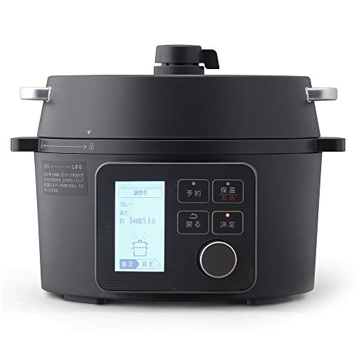 Iris Ohyama Electric Pressure Pot 2.2L Automatic Menu 69 Types 2WAY ...