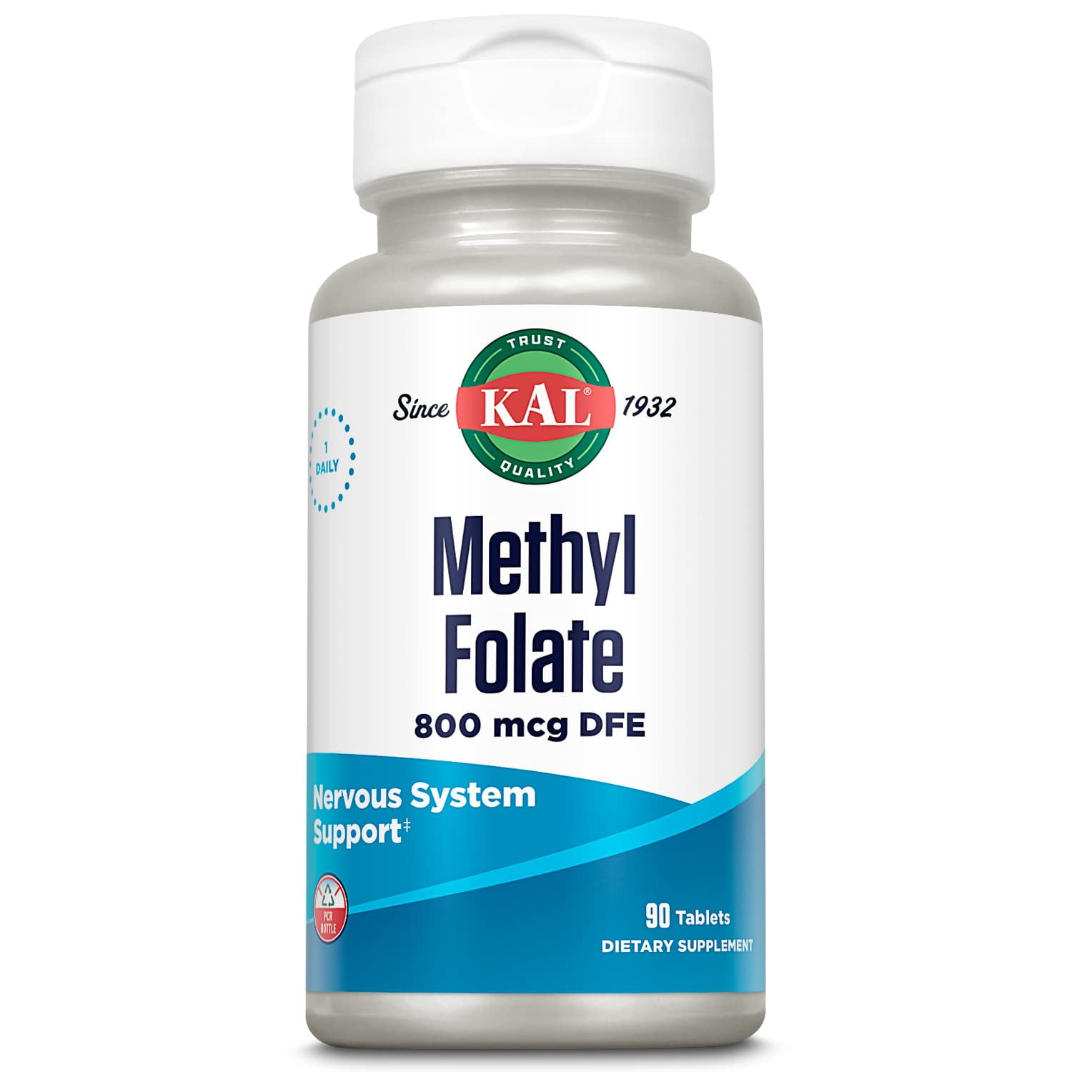 Suplemento Kal Kal Ultra Folate 90 comprimidos paquete de 4 | Walmart ...