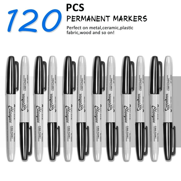 Sharpie Permanent Markers, Fine and Ultra-Fine Point, Assorted, First ...