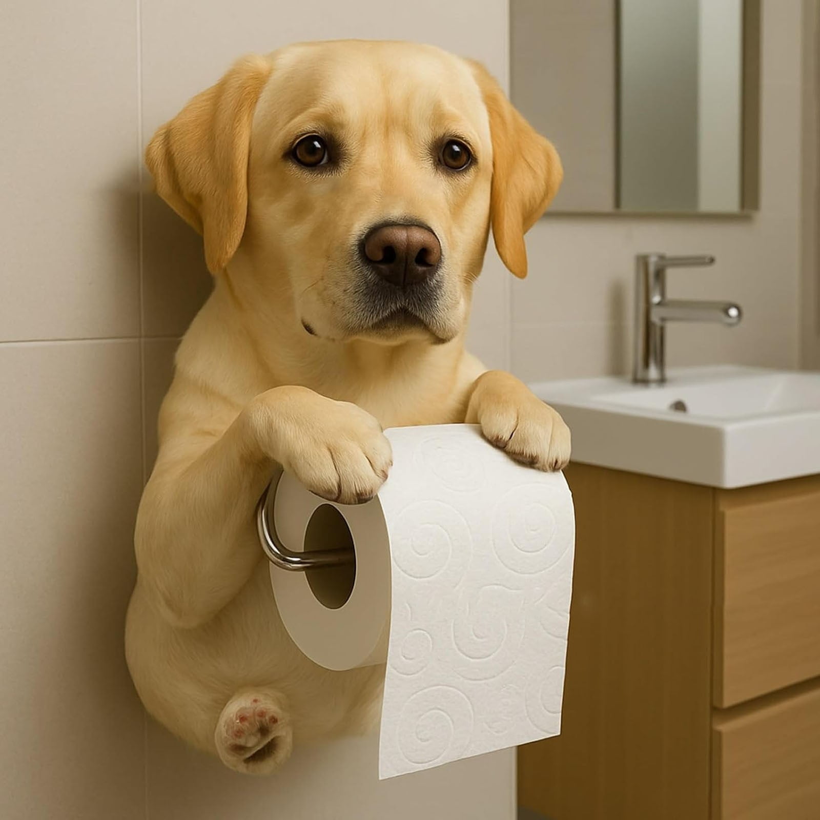 Click here for Vivavault 3d Printed Dog Shaped Toilet Paper Holde... prices