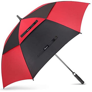 Weather Station 56" Folding Golf Umbrella, Auto Open, Two Person ...