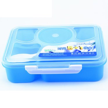 Classic Cuisine Square Expandable Lunch Box with Dividers - Walmart.com