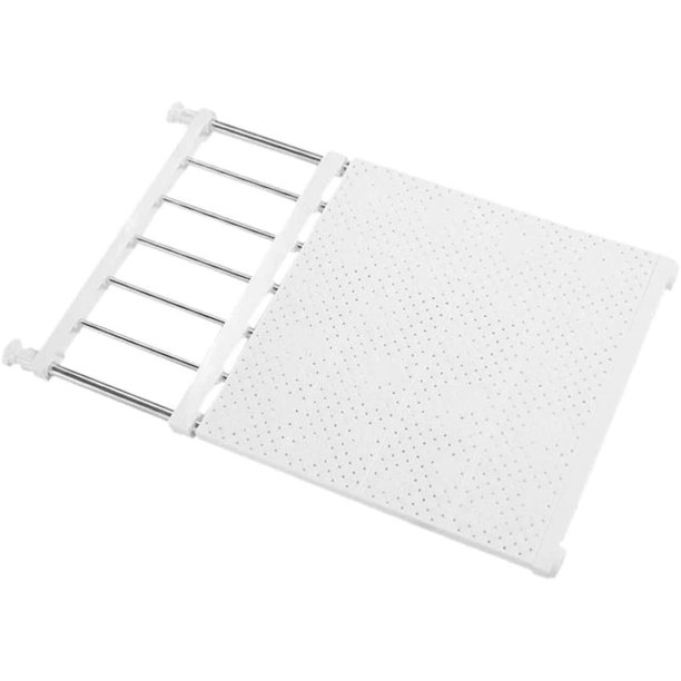 Extendable Closet Shelf Rod Adjustable Storage Rack DIY Divider ...