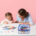 6 Packs Clear Toy Storage Bags- 9.4 x 6.7 x 4.3 Inch Transparent PVC ...