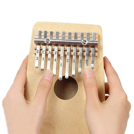 QualitChoice Portable 17 Keys Piano African Wood Finger Piano for Kids ...