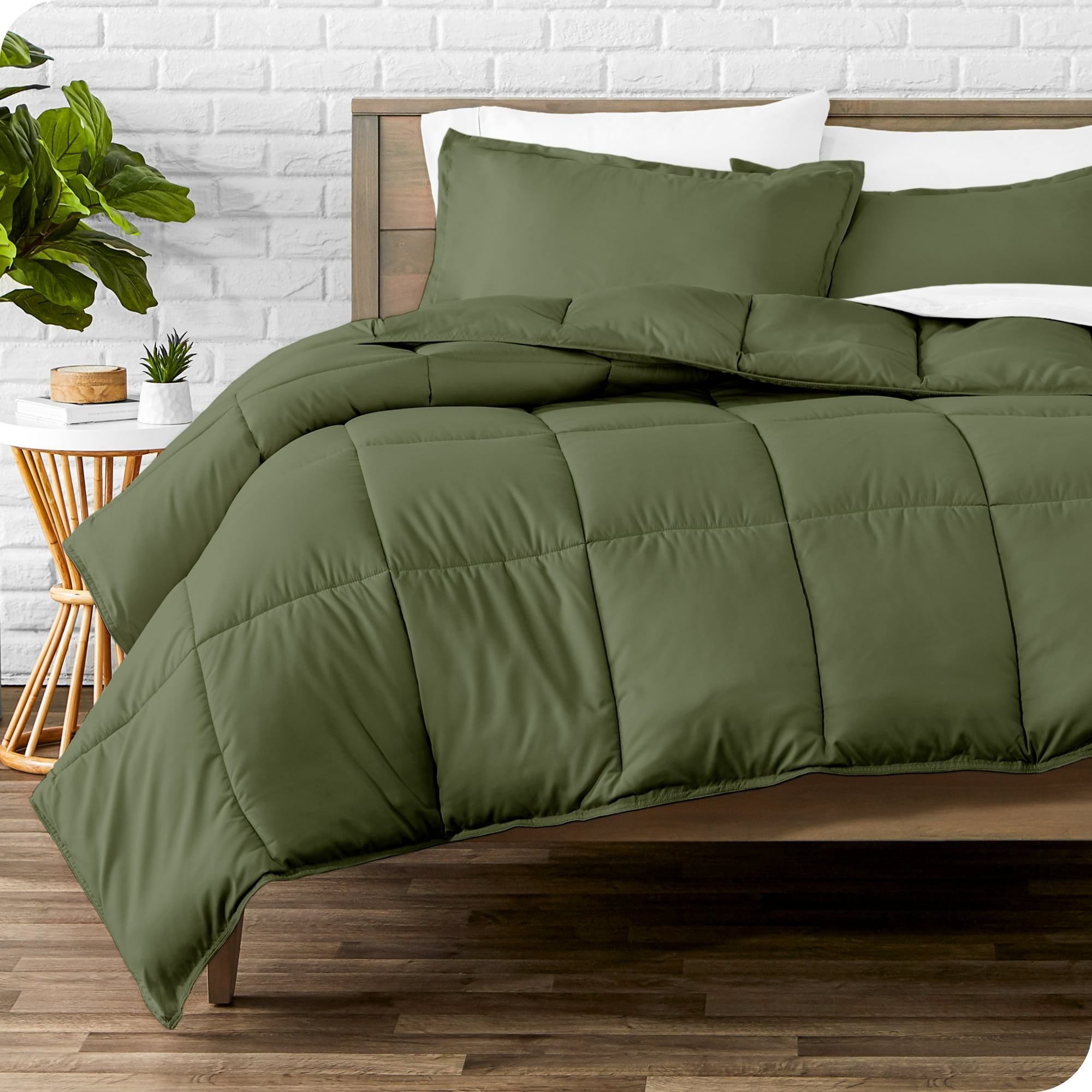 Click here for Bare Home Goose Down Alternative Comforter Set - 3... prices