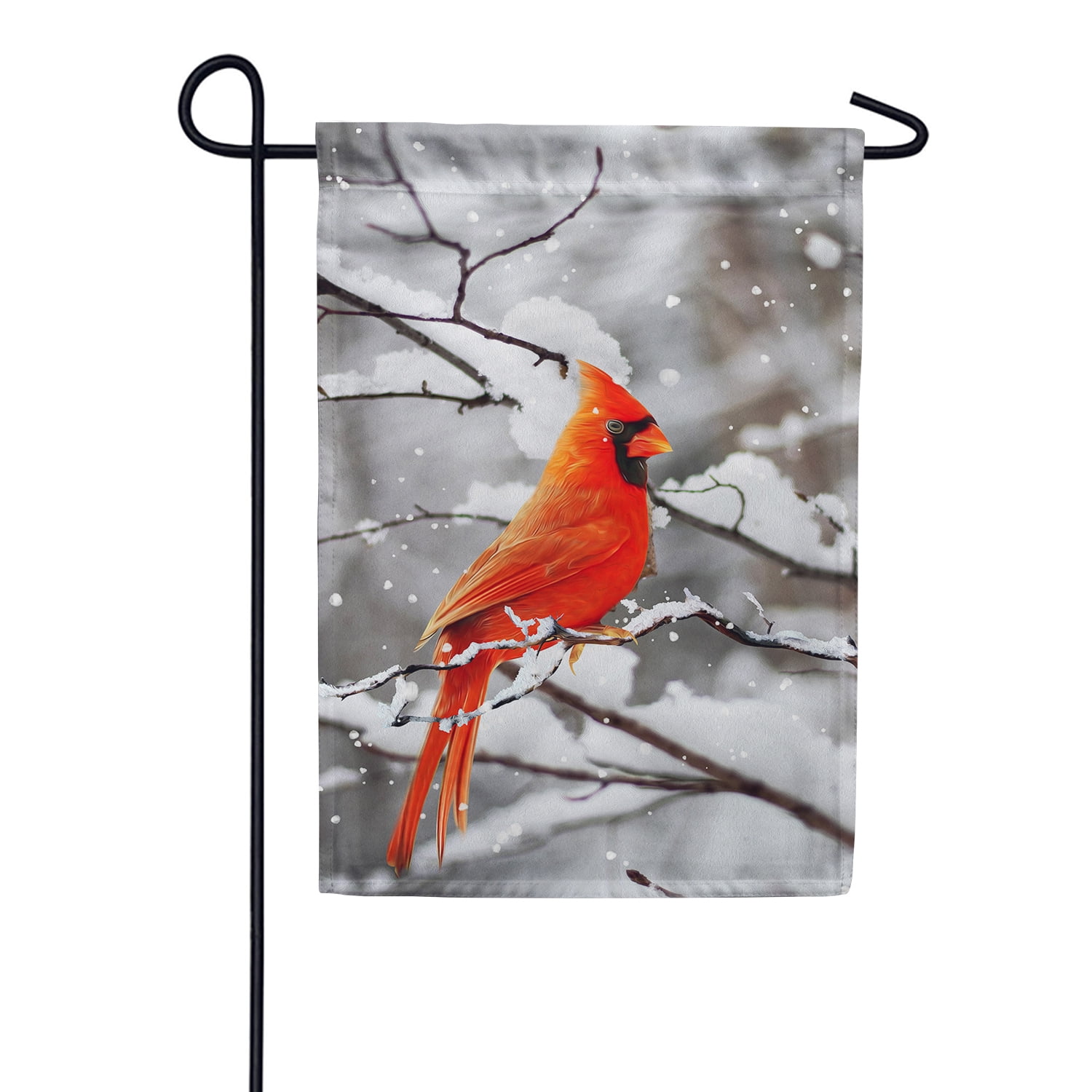America Forever Red Cardinal Garden Flag Double Sided Vertical ...