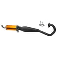 38mm 2 Stroke Muffler Exhaust Pipe Noise Reduction for 43cc 47cc 49cc ...
