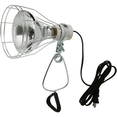 Woods 0165 Brooder Lamp with Bulb Guard,10.5 Inch Reflector and 6 Foot ...