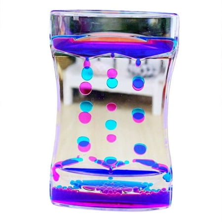 Water Motion Liquid Bubble Timer, Calming Sensory Fidget And Relaxation ...
