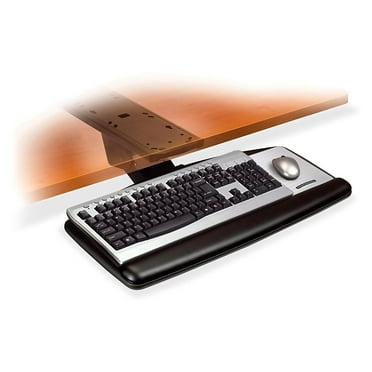 3M, MMMAKT80LE, Adjustable Keyboard Tray with Adjustable Keyboard and ...