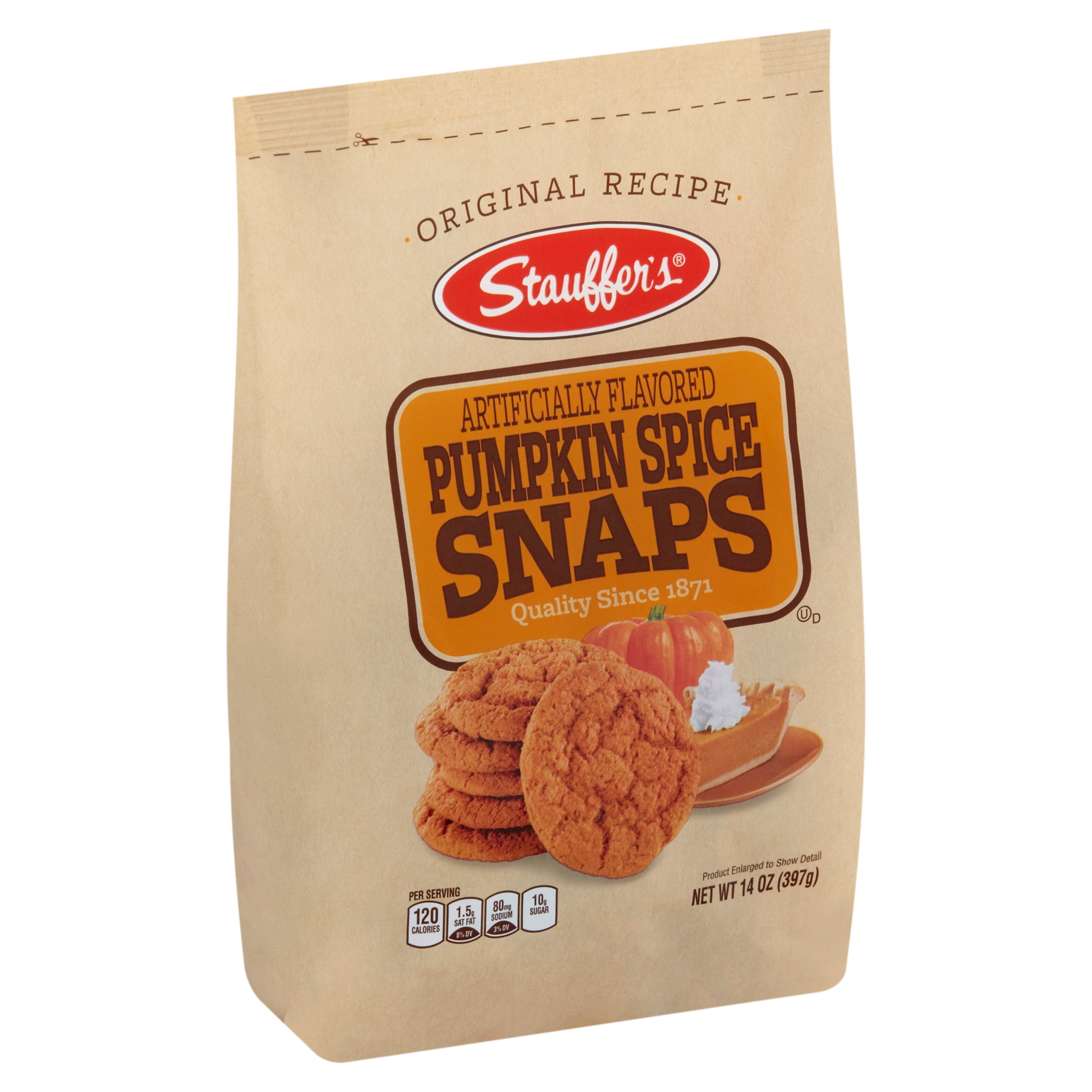 Stauffer's Pumpkin Spice Snaps Cookies, 14 oz - Walmart.com