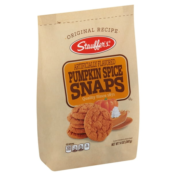 Stauffer's Pumpkin Spice Snaps Cookies, 14 oz - Walmart.com