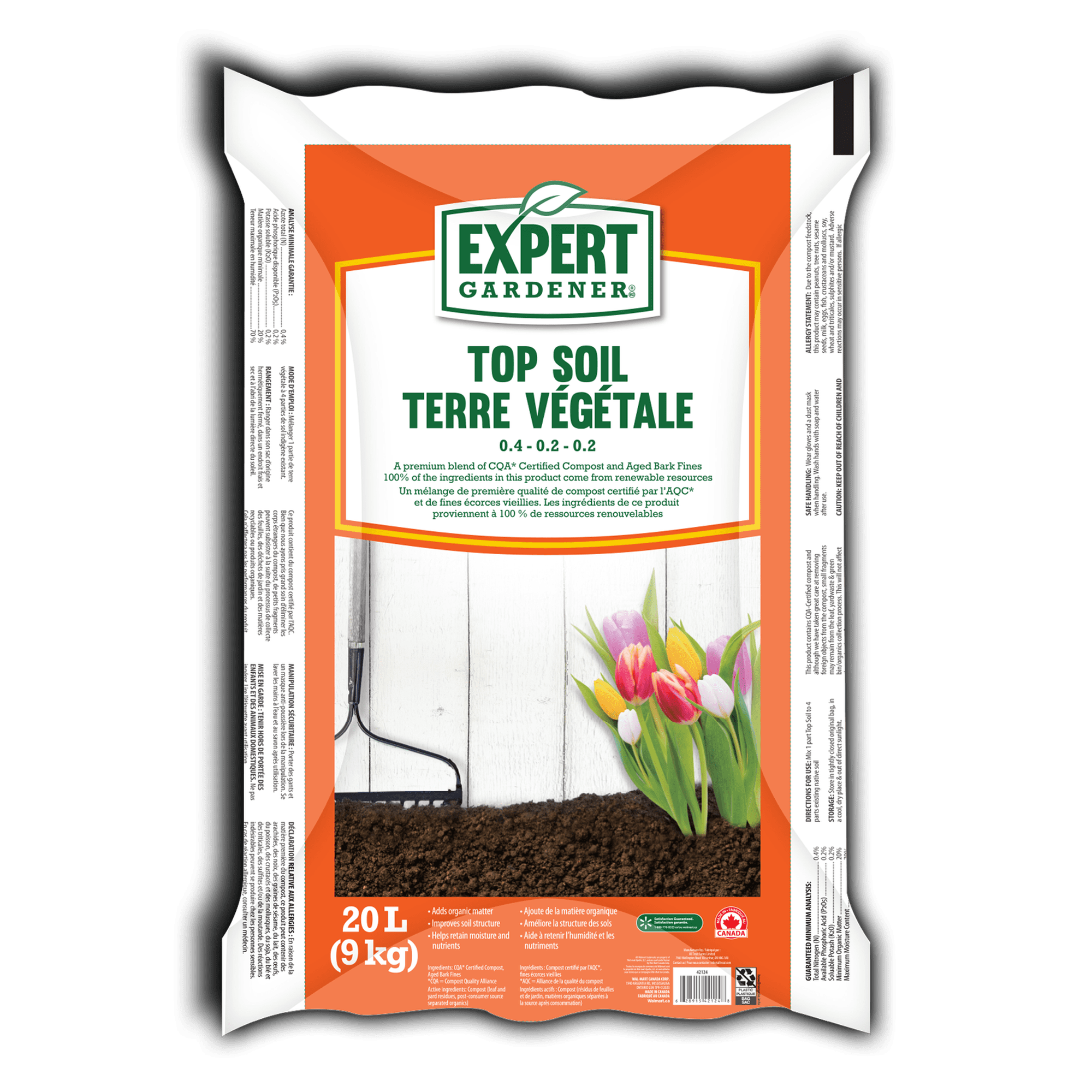 Click here for Expert Gardener Top Soil 20 L prices
