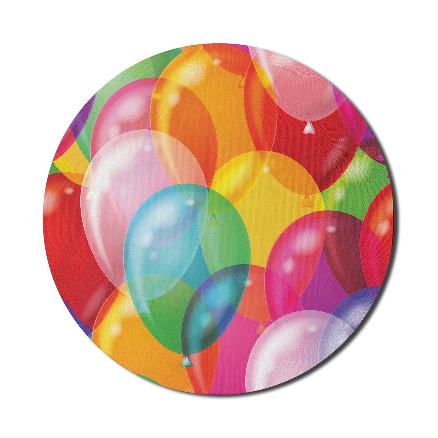 Children Mouse Pad for Computers, Balloons Pattern Colorful ...