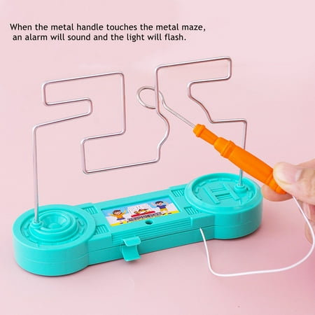 Kids Collision Electric Shock Toy Education Electric Touch Maze Game ...