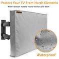 Outdoor TV Cover for 39"-40" Flat Screens, IC ICLOVER Weatherproof ...