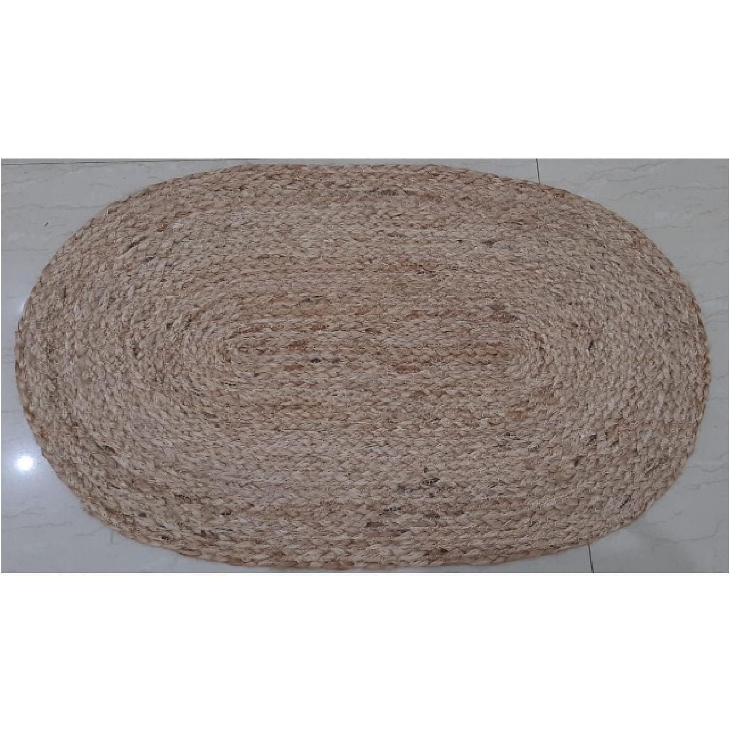 Click here for Ih Casadécor Ih Casa Decor Oval Braided Jute Mat 2... prices