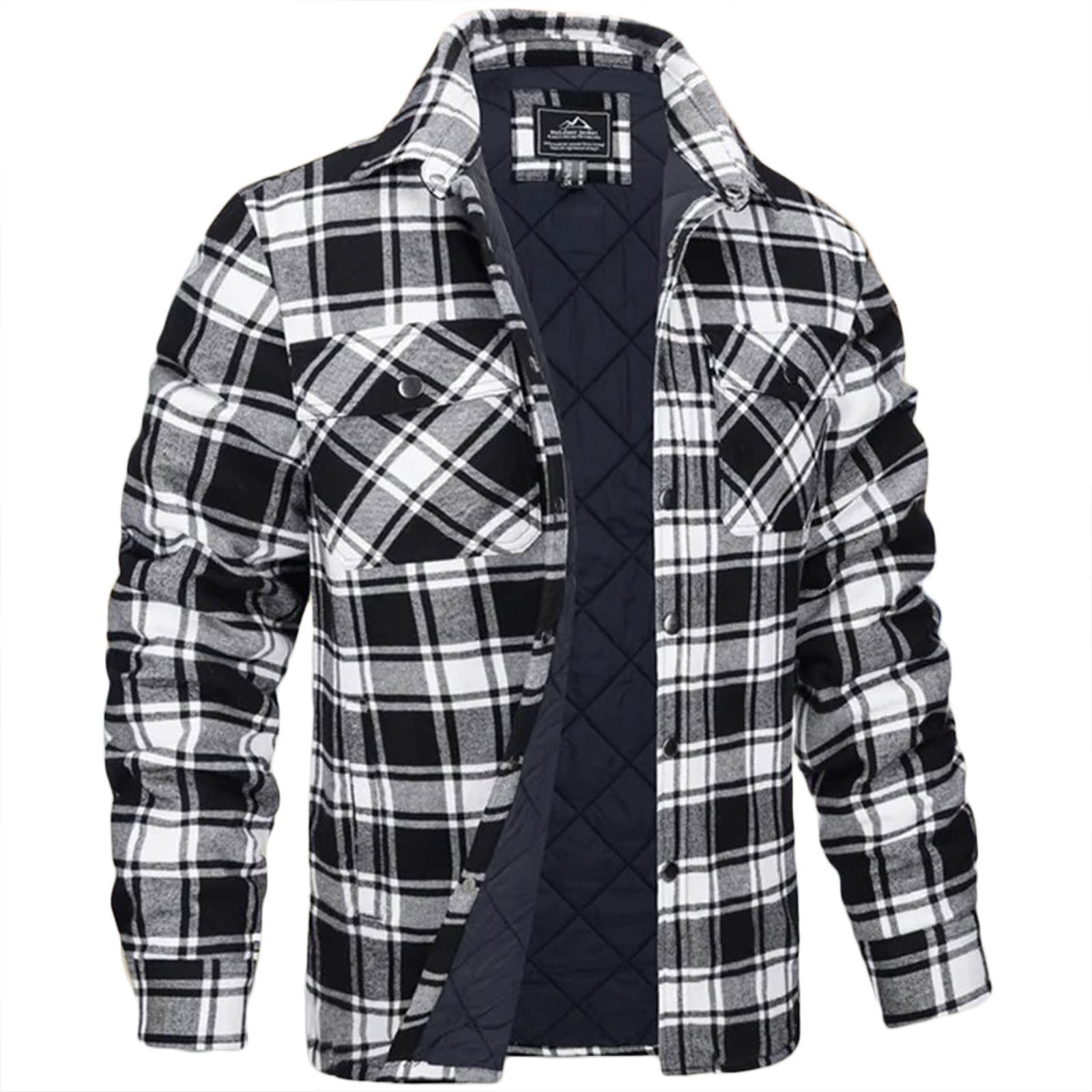 Click here for Lnwuy (S-5xl) Mens Big And Tall Jacket Fleece Line... prices