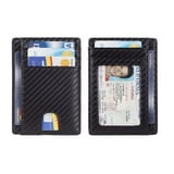 Slim Men's Front Pocket Wallet - Minimalist Leather Design with RFID ...