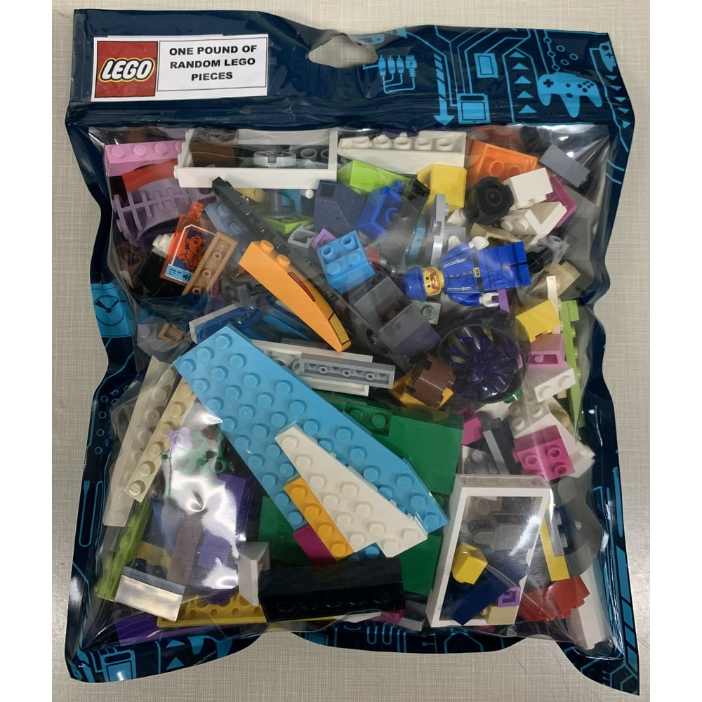 One Pound of LEGOs With Bonus Minifigure - Walmart.com - Walmart.com