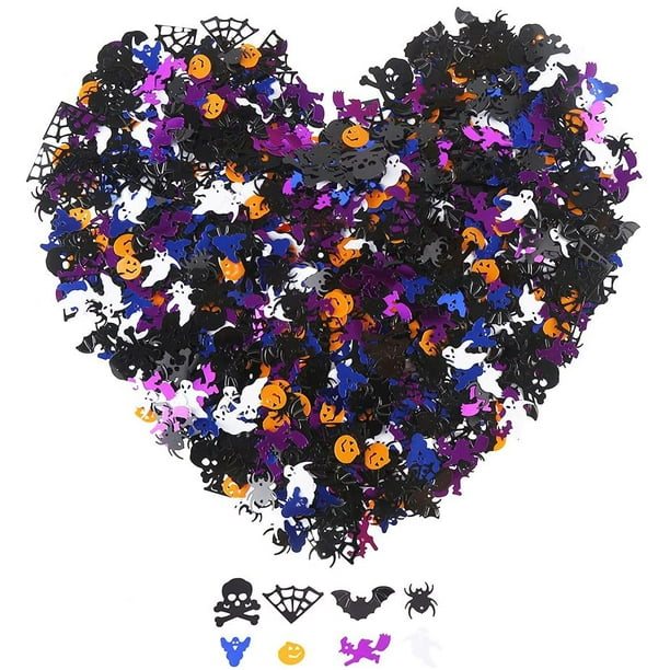 Plastic Confetti Multi-shaped Glitter Colorful Confetti for Halloween ...