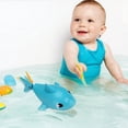 Eespoir Swimming Bathtub Toy, Water-Shooting Bathtub Play Toy, Floating ...