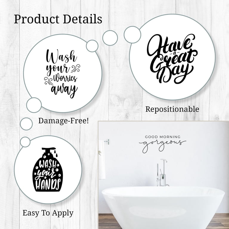 Bathroom Decals Stickers