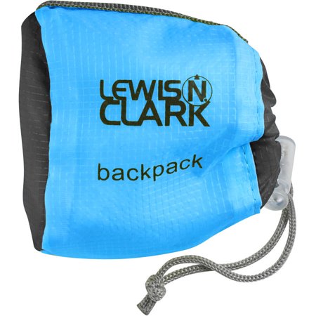 Lewis N. Clark - ElectroLight Backpack, Charcoal/Bright Blue - Walmart ...