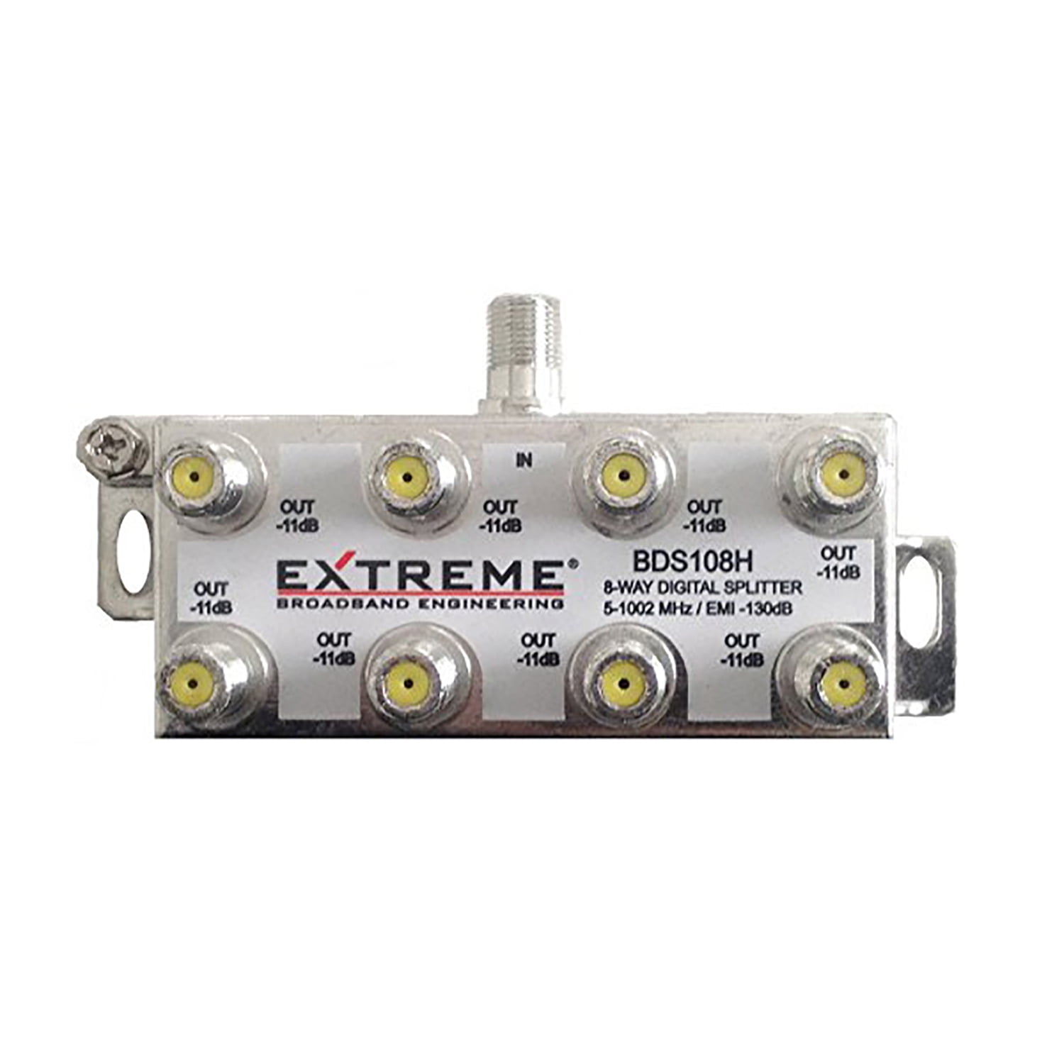 Extreme Broadband BDS108H 8-Way Digital Coaxial Splitter RG6 splitter 5 ...