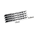 Car Wheel Hub Decals Reflective Rim Stickers Sport Tire Lettering ...