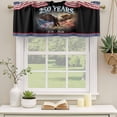 America Years Eagle 2 Panels Kitchen Valance, Independence Day ...