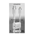 Liquipel Powertek 20W USB-C Wall Charger + USB-C to MFI Lightning Cable ...
