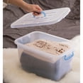 Large Clear Storage Container With Lid and Handles, Set of 3 - Walmart.com