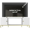 Boyel Living TV Stand for TVs up to 80", TV Stand Entertainment Center ...