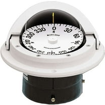 RITCHIE COMPASSES SS-1002W Compass, Flush Mount, 3.75" Dial, White ...