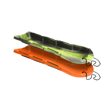 Beavertail 401070 Medium Bird / Duck Hunting Marsh Brown Sports Sled ...