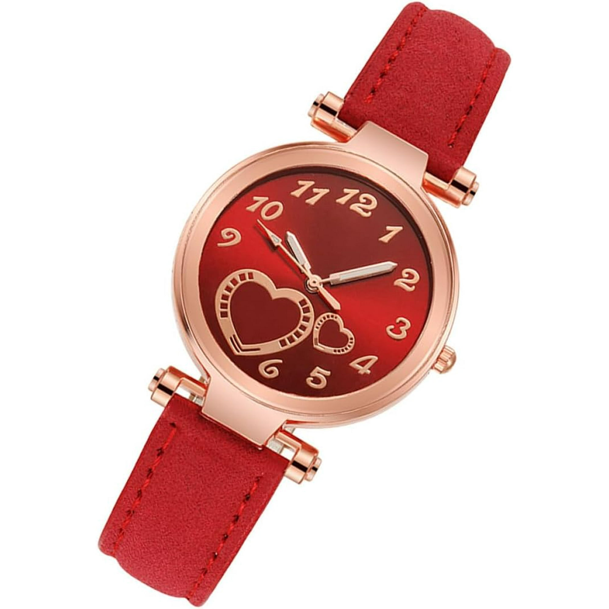 Click here for Nobrand 1pcs，womens Quartz Wrist Watch With Red Ma... prices