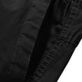 Csijrbb Open Bottom Mens And Big Mens Cargo Pants Elastic Waist With Belt Relaxed Fit With