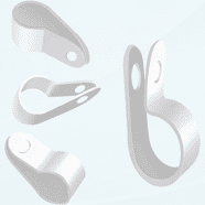 Chrome Gridwall Joining Clips - Grid Panel Joiner Connectors - 8 Pack ...