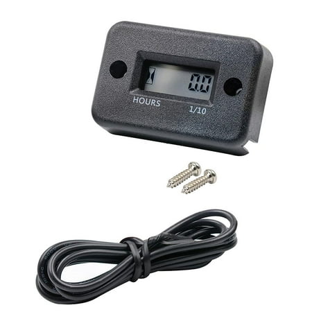 Inductive Hour Meter Waterproof Digital Timer High Performance Battery ...