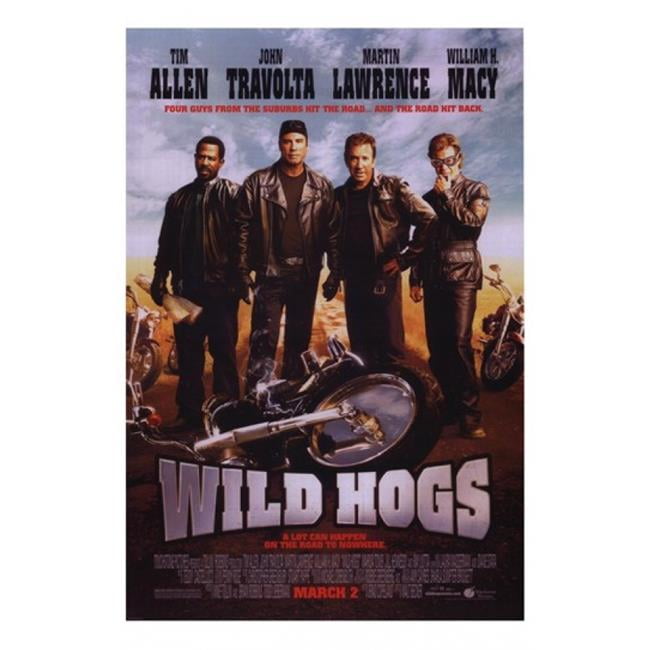 Pop Culture Graphics MOV398360 Wild Hogs Movie Poster, 11 x 17 ...