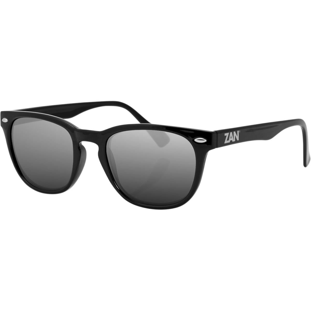 Zan Headgear NVS Sunglasses (OSFM, Gloss Black / Smoked Lens) - Walmart.com