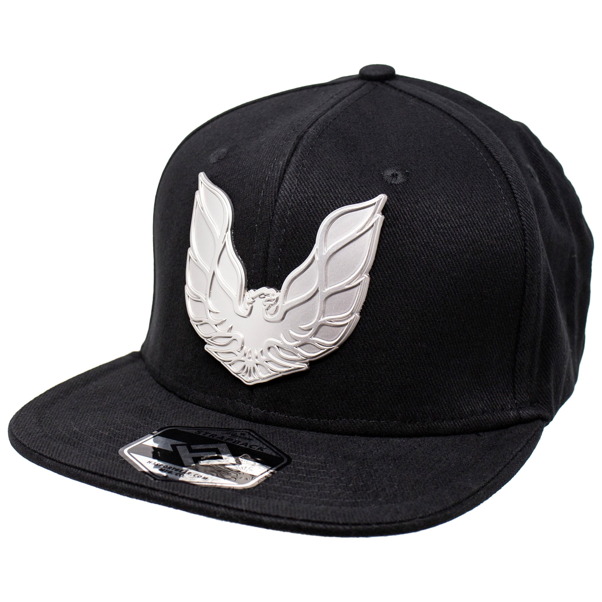 Pontiac Metal Emblem Logo Snapback Hat - Walmart.com