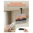 Motorized Ceiling TV Mount 32-55 Inch, Electric Adjustable TV Wall ...