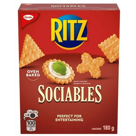 RITZ Mini Original Crackers, Small Pack, 200g Pouch, Perfect for ...