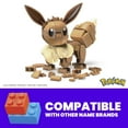 MEGA, Pokemon Building Toy Kit, 215 Pieces, Eevee Action Figure ...