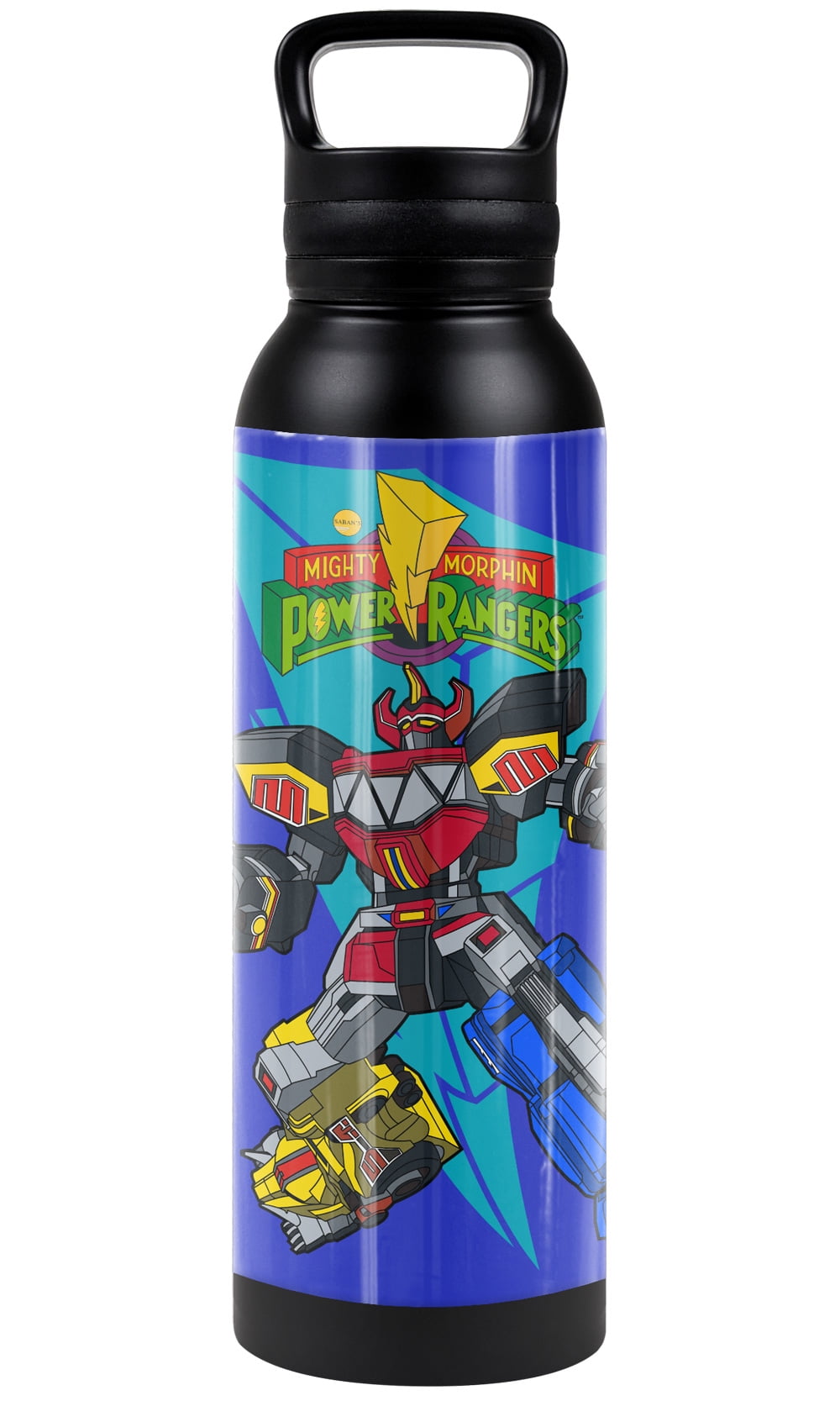 Power Rangers Official Megazord Power 24 oz Insulated Canteen Water ...
