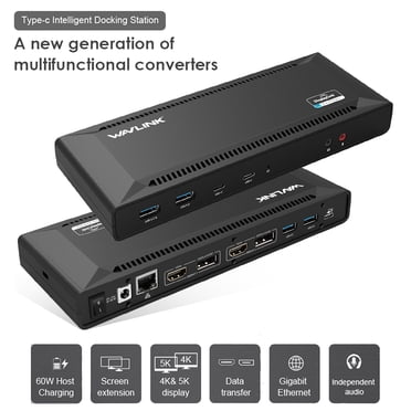 j5create USB-C Triple Docking Station, JCD543 - Walmart.com